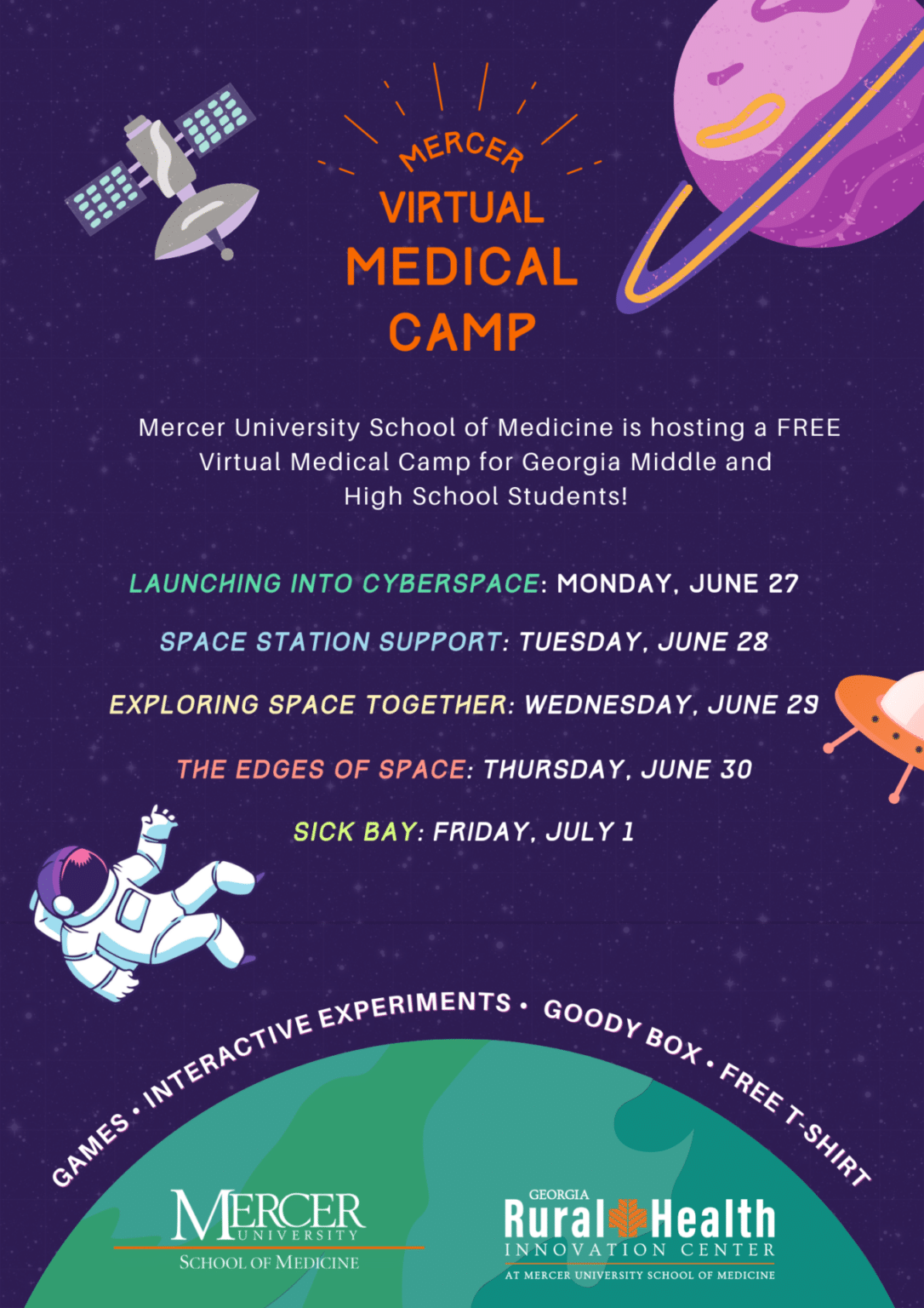 Mercer Medical Camp | Georgia Rural Health Innovation Center