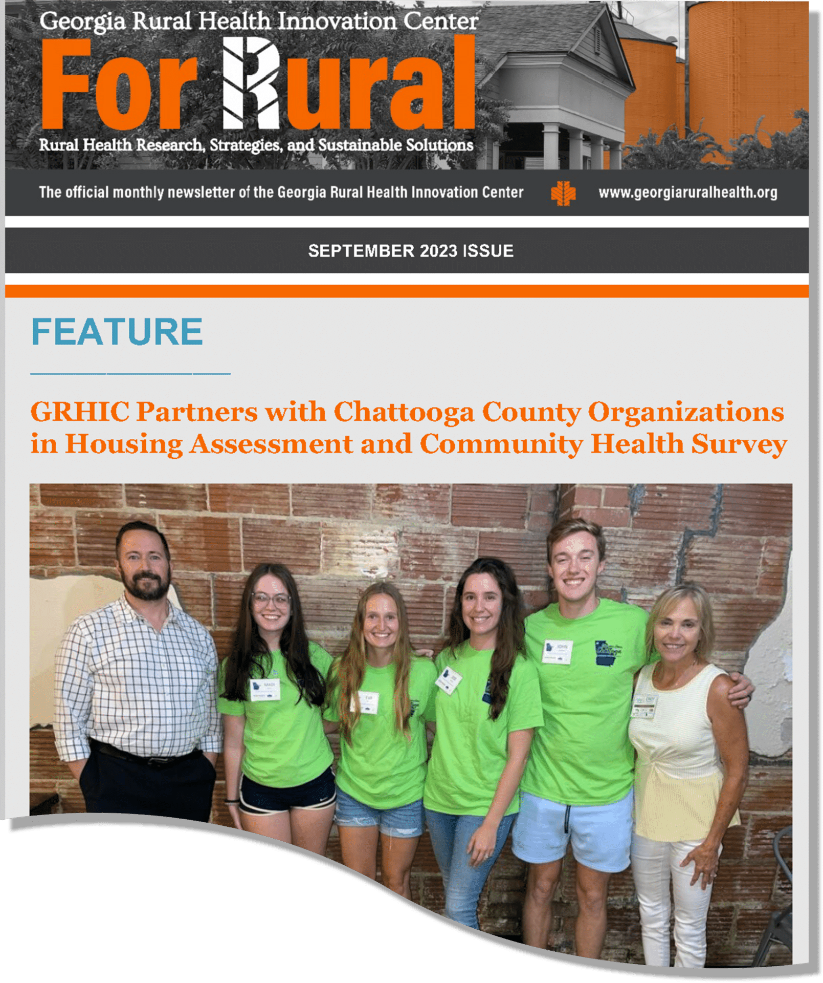 For Rural Monthly Newsletter | Georgia Rural Health Innovation Center